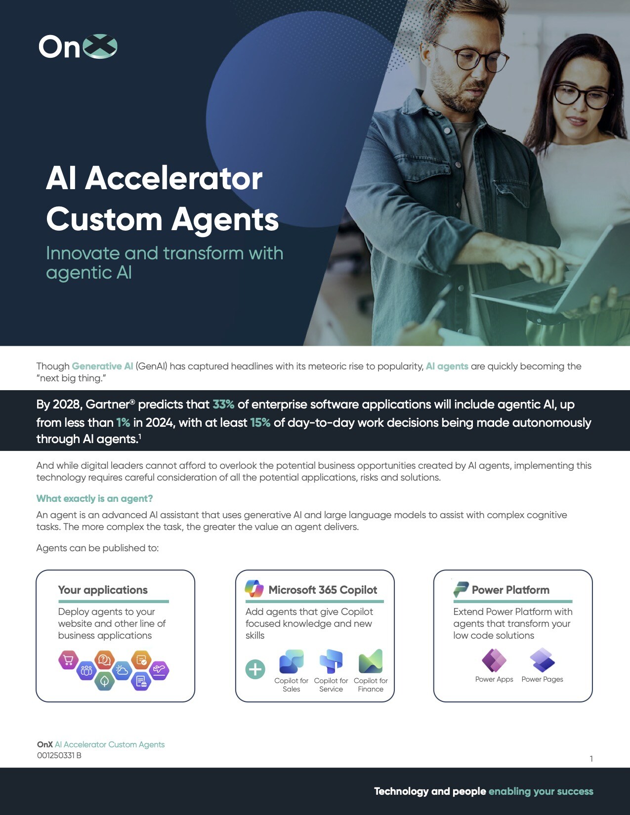 AI Accelerator Custom Agents: Innovate and transform with agentic AI